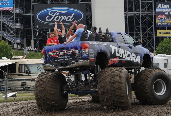 Tundra Monster Truck Makes Friends, Crushes the Competition | Tundra ...